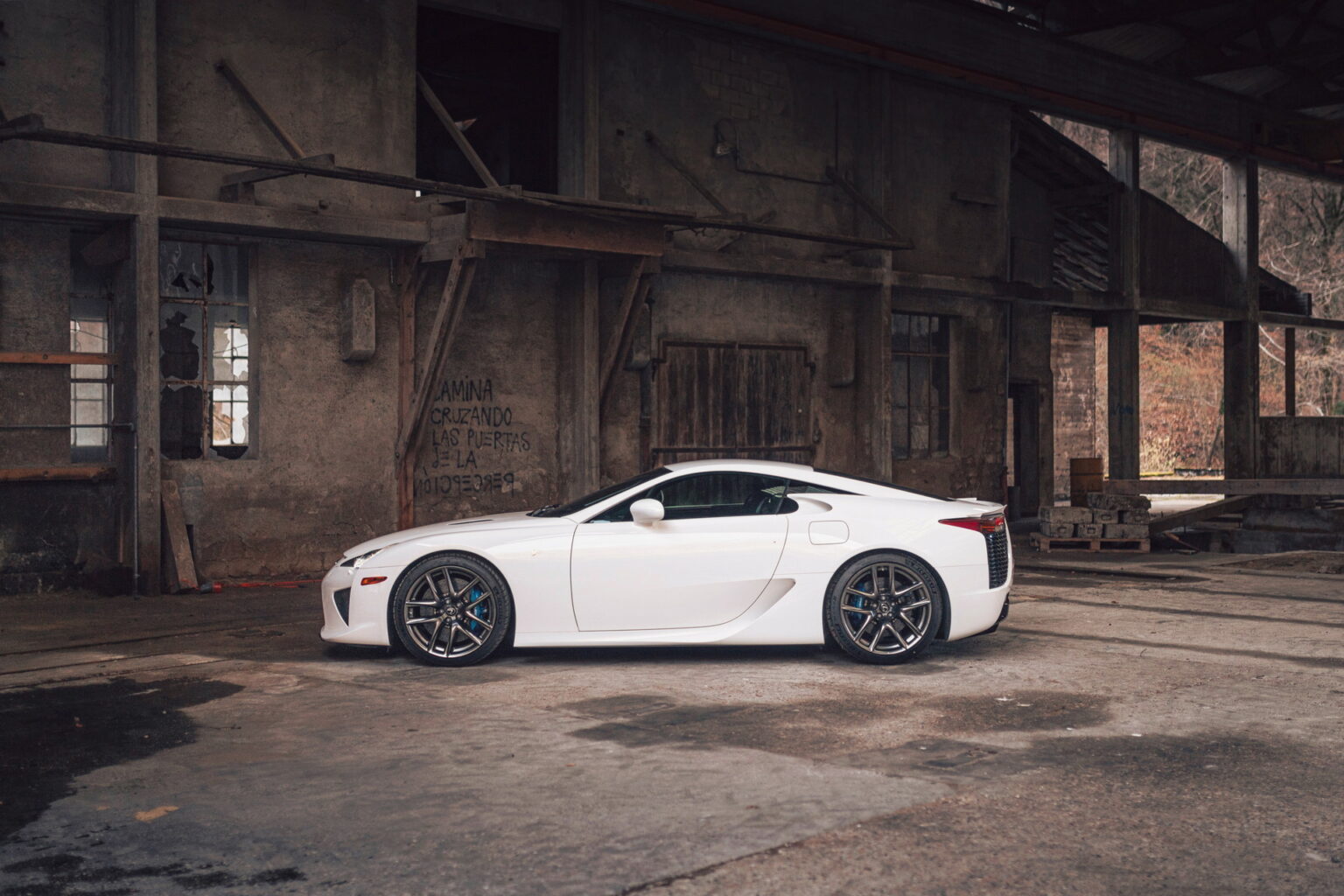 Whitest-White Lexus LFA Over Blue Is A Modern-Day Poster Car | Carscoops