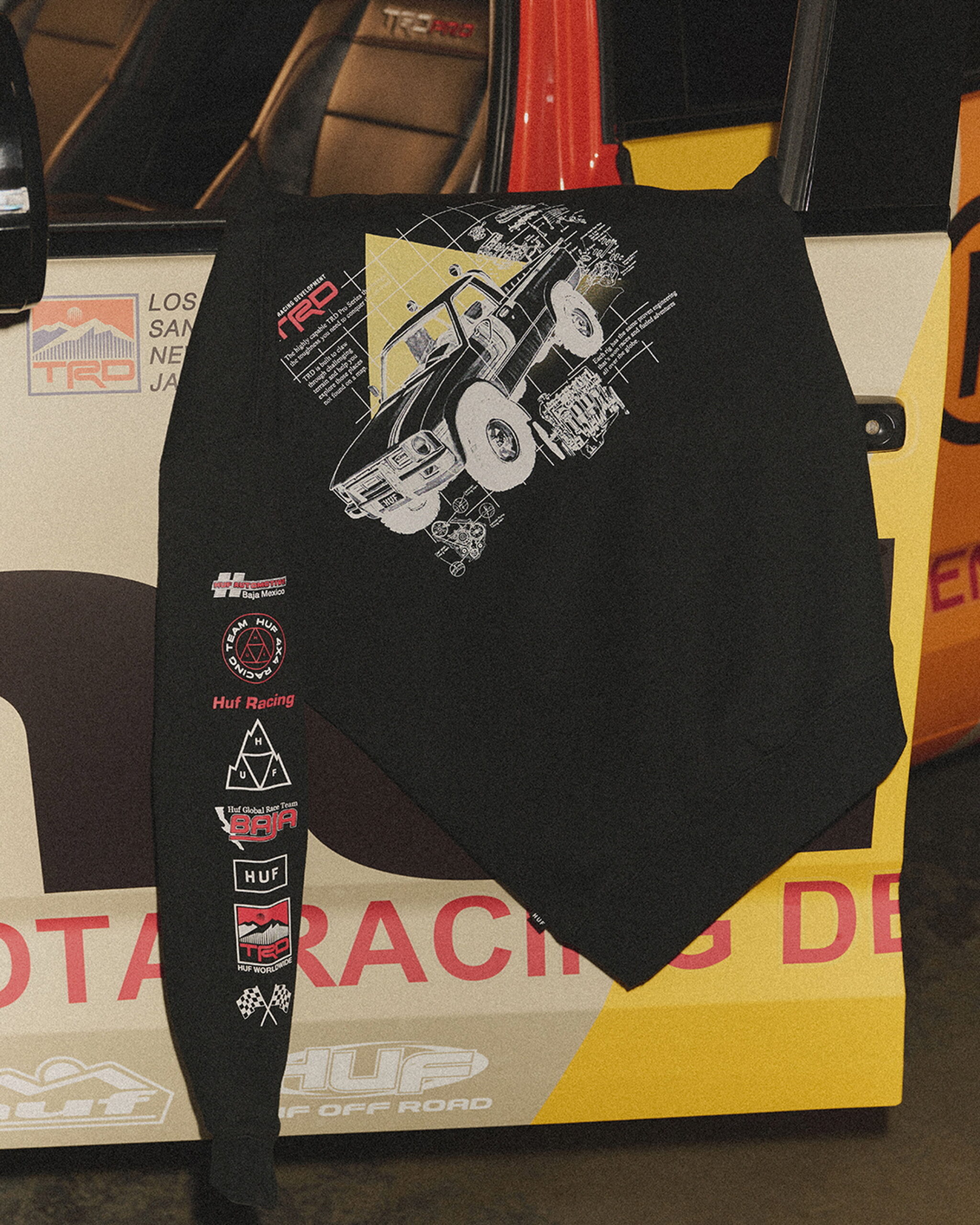 New Toyota x HUF Collab: Vintage TRD Style Meets Streetwear | Carscoops