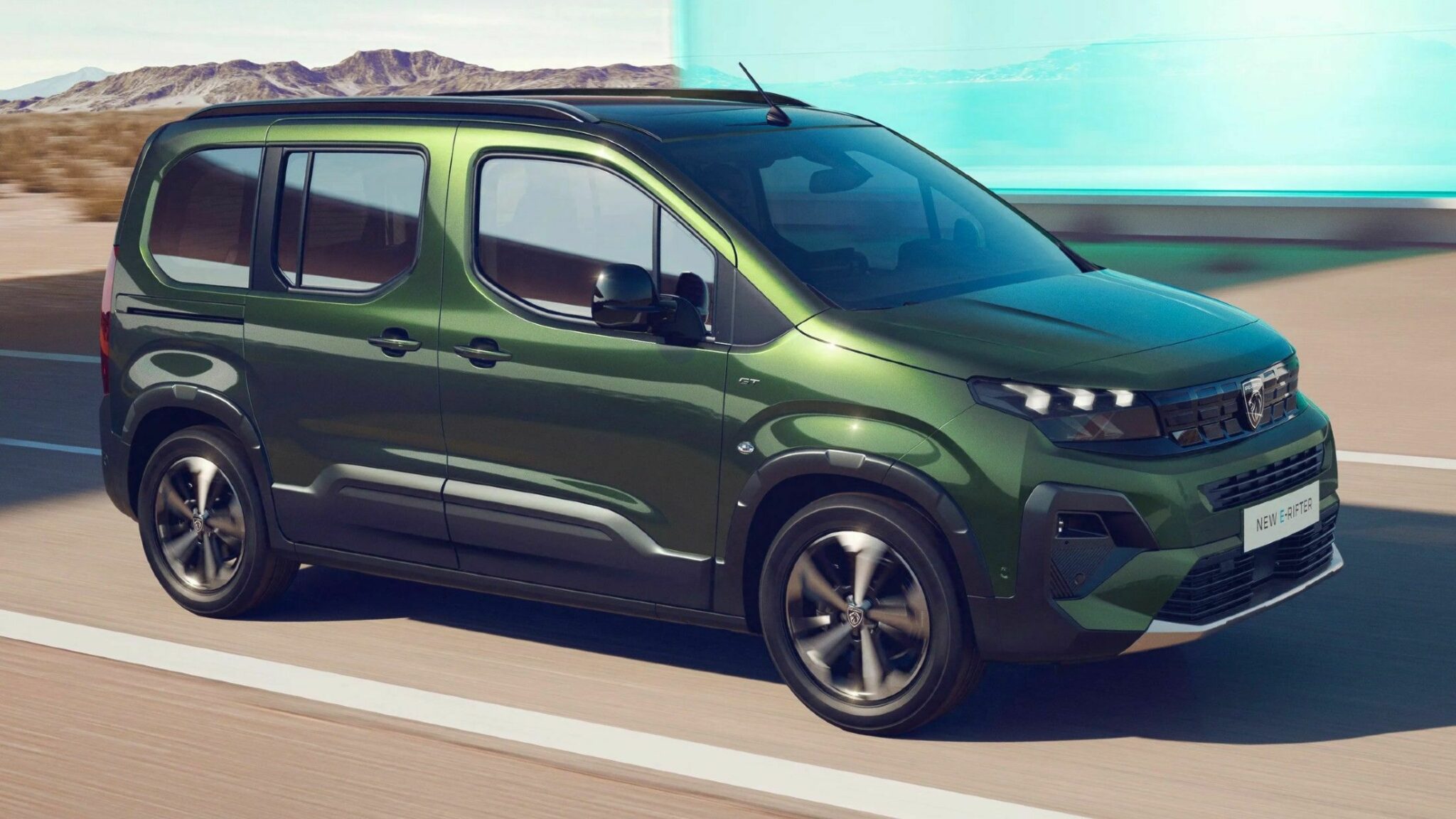 2024 Peugeot E-Rifter Is A Stylish Electric Minivan That Wants To Look ...