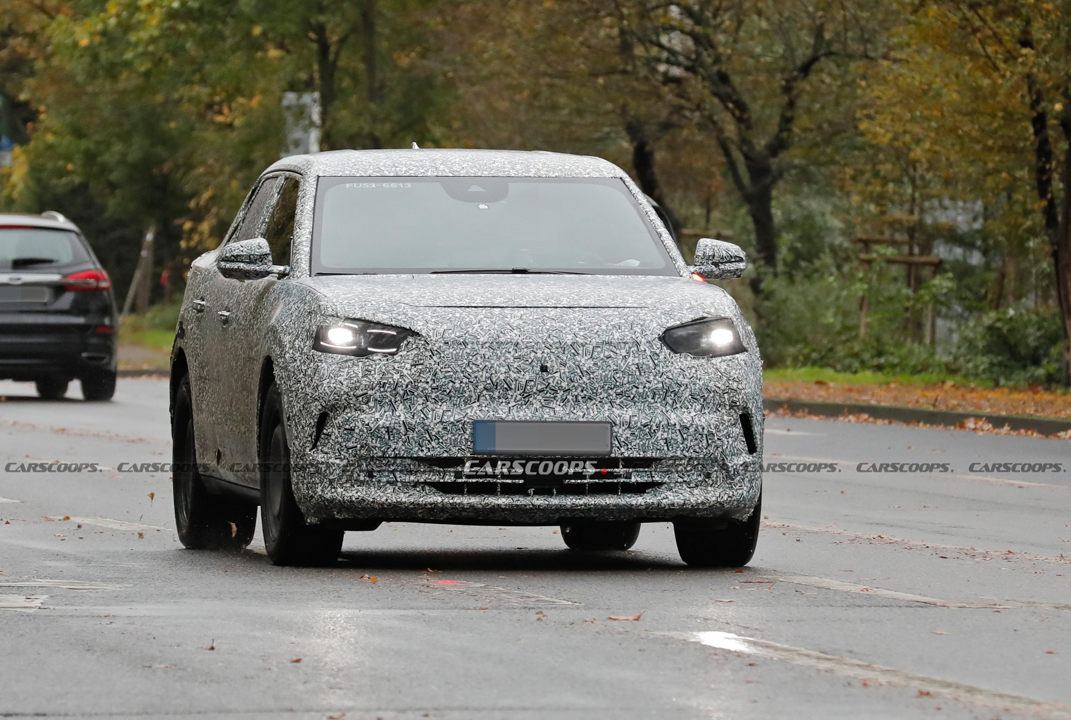 Ford Capri Electric Coupe-SUV Spied Riding On VW ID.5 Gear | Carscoops
