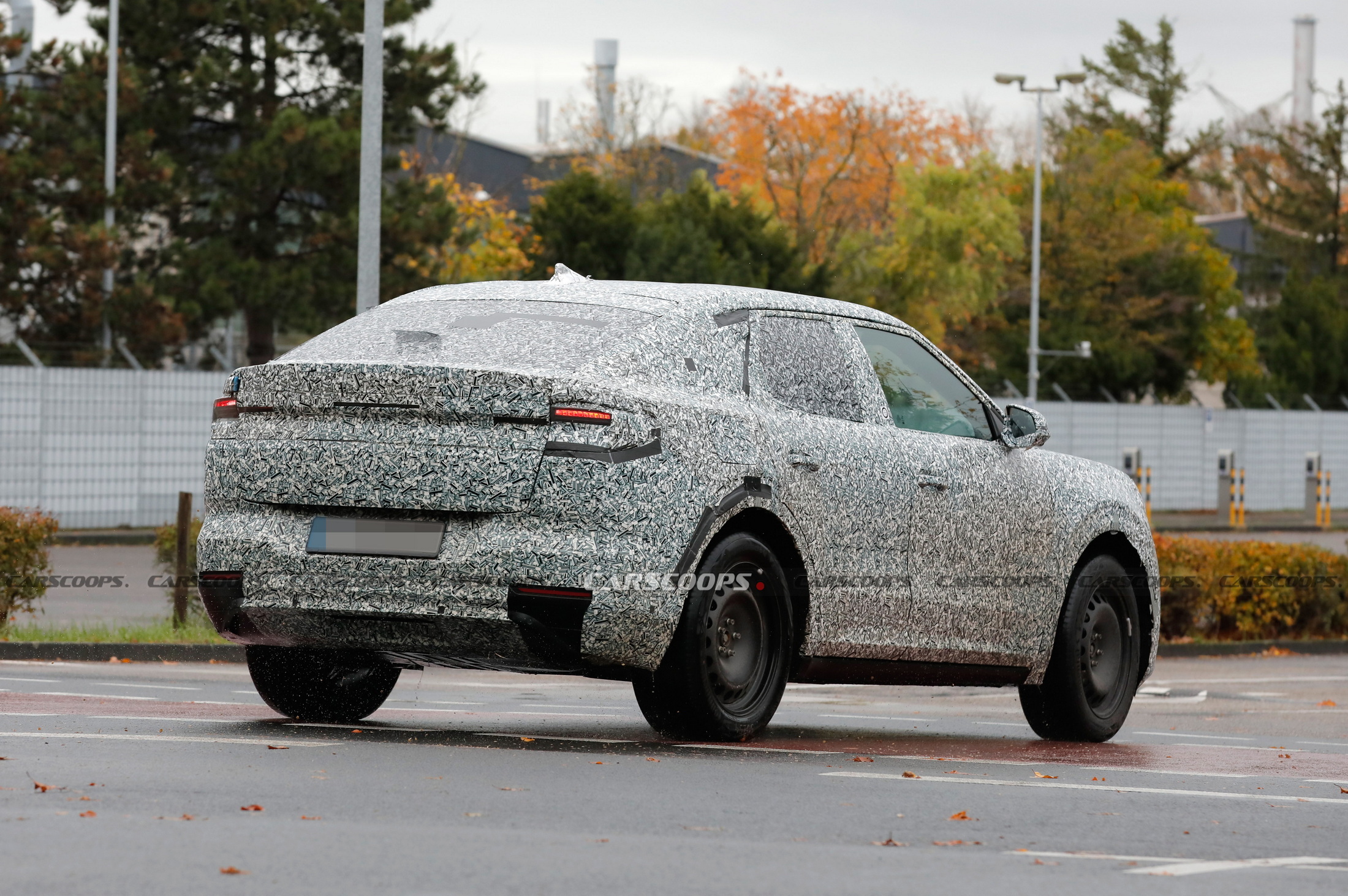 Ford Capri Electric Coupe-SUV Spied Riding On VW ID.5 Gear | Carscoops