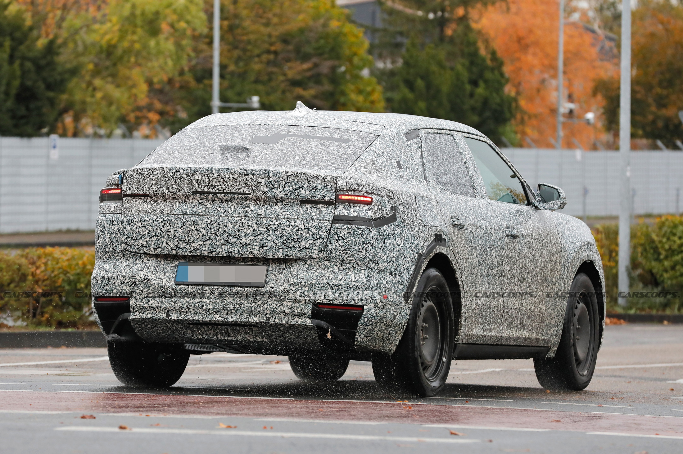 Ford Capri Electric Coupe-SUV Spied Riding On VW ID.5 Gear | Carscoops