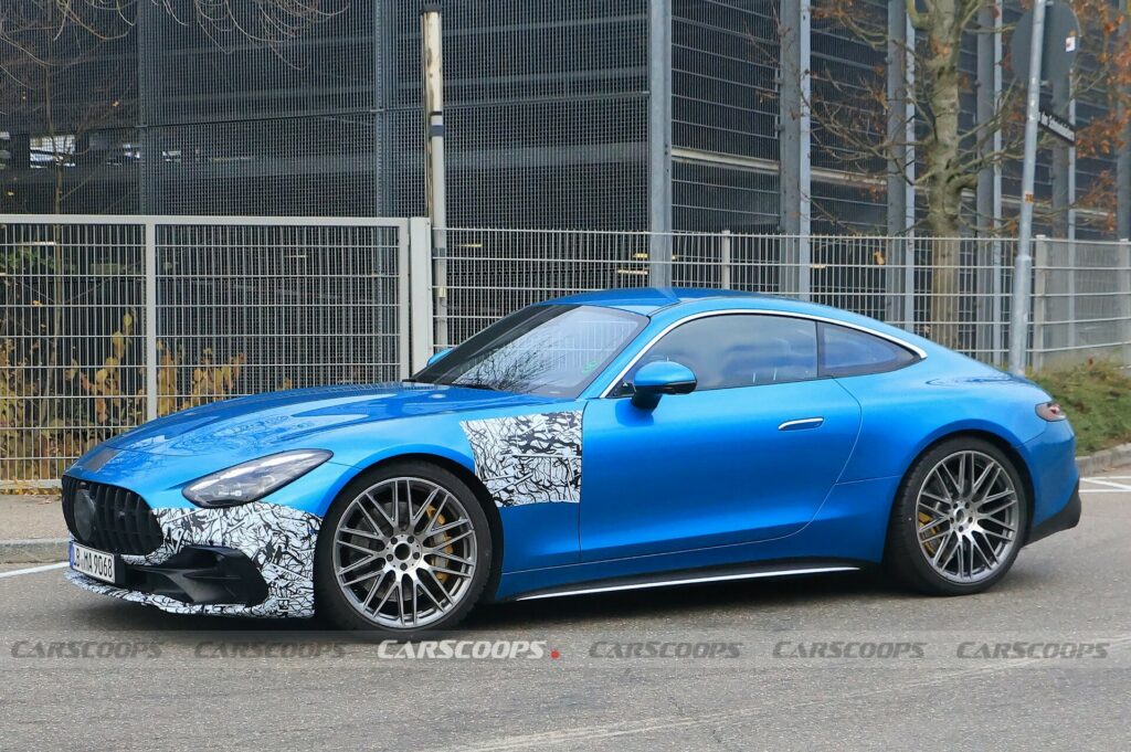 Entry-Level Mercedes-AMG GT Spied With Fewer Cylinders And More ...