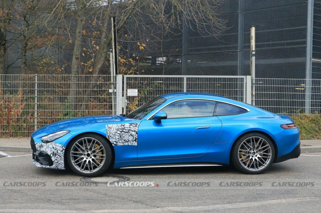 Entry-Level Mercedes-AMG GT Spied With Fewer Cylinders And More ...