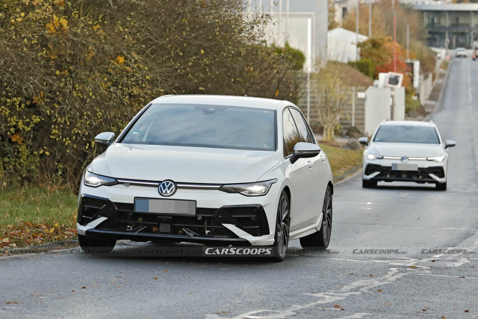 2025 VW Golf R Ditches Disguise, Shows All On The Nurburgring | Carscoops