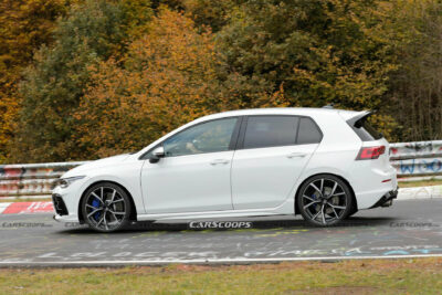 2025 VW Golf R Ditches Disguise, Shows All On The Nurburgring | Carscoops