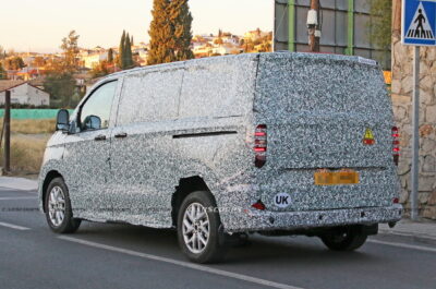 2025 VW Transporter Spotted Looking Happier Than The Ford Transit ...
