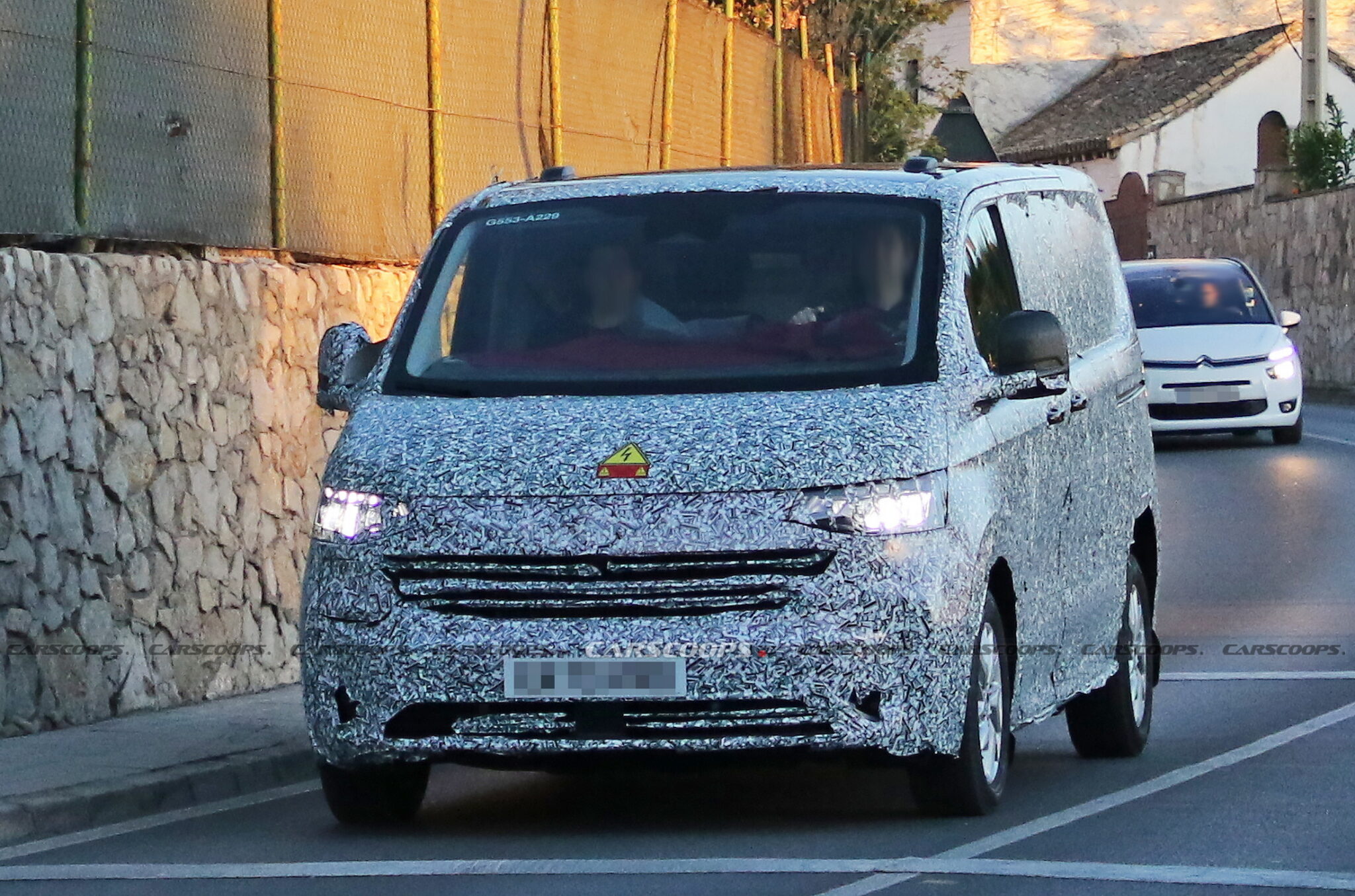 2025 VW Transporter Spotted Looking Happier Than The Ford Transit ...