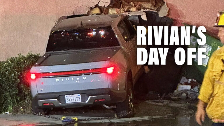 Hollywood Star Crashes Rivian R1T Into Multiple Cars Before Smashing ...