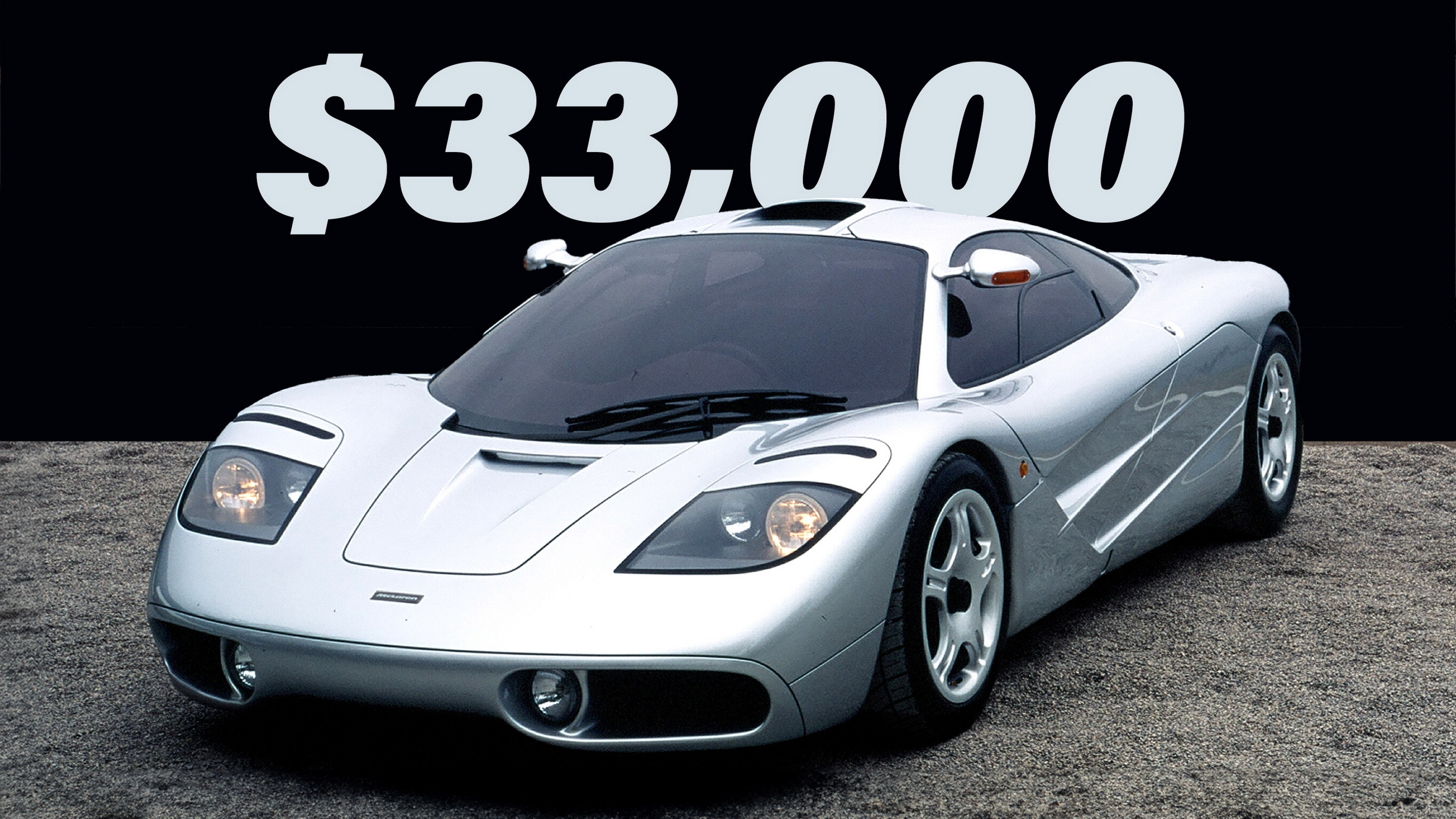 McLaren F1 Windshield Replacement Costs More Than A New Toyota Prius ...