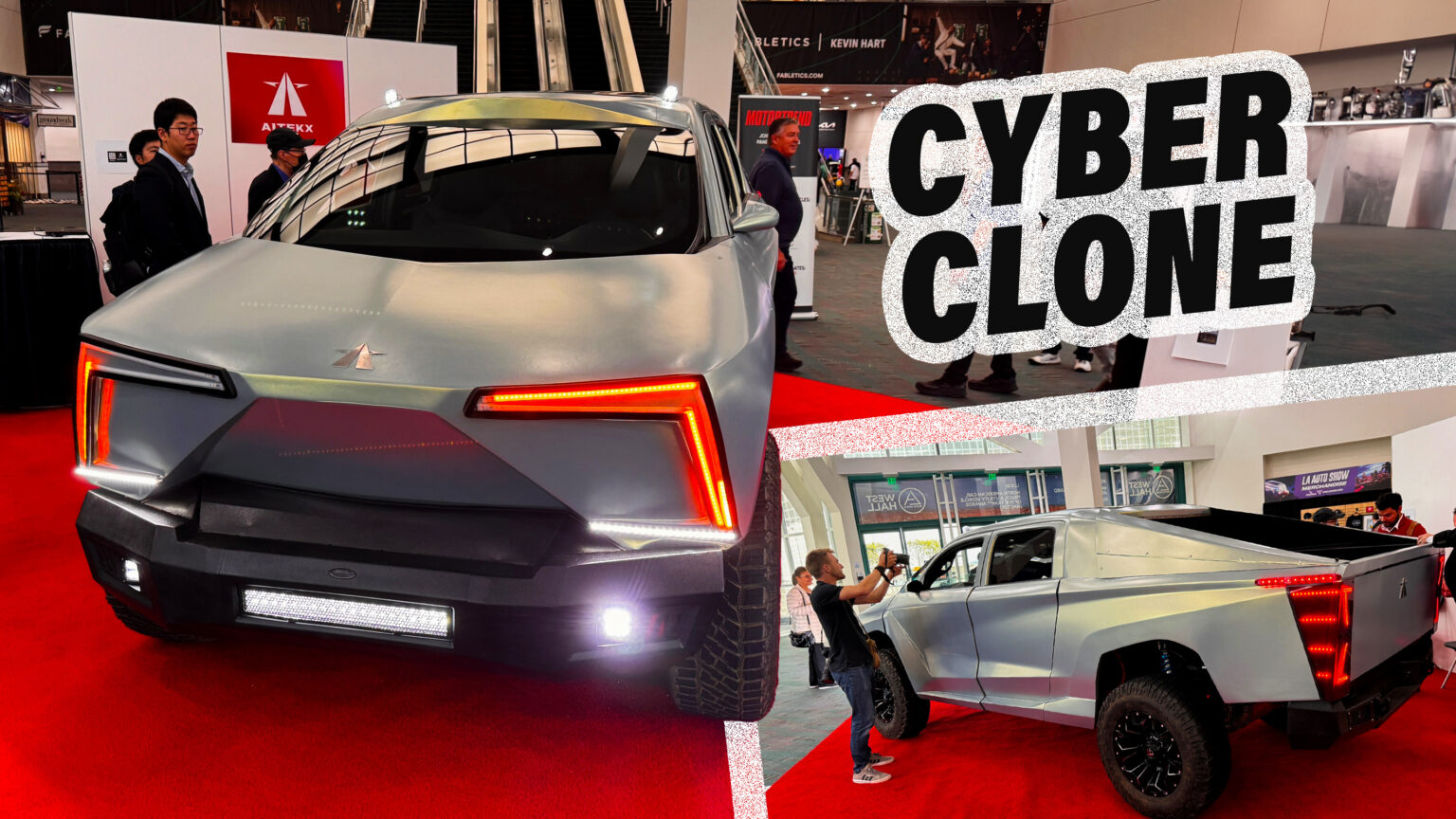 Aitekx RoboTruck Is A $45K Cybertruck Clone That Makes The Tesla Look ...