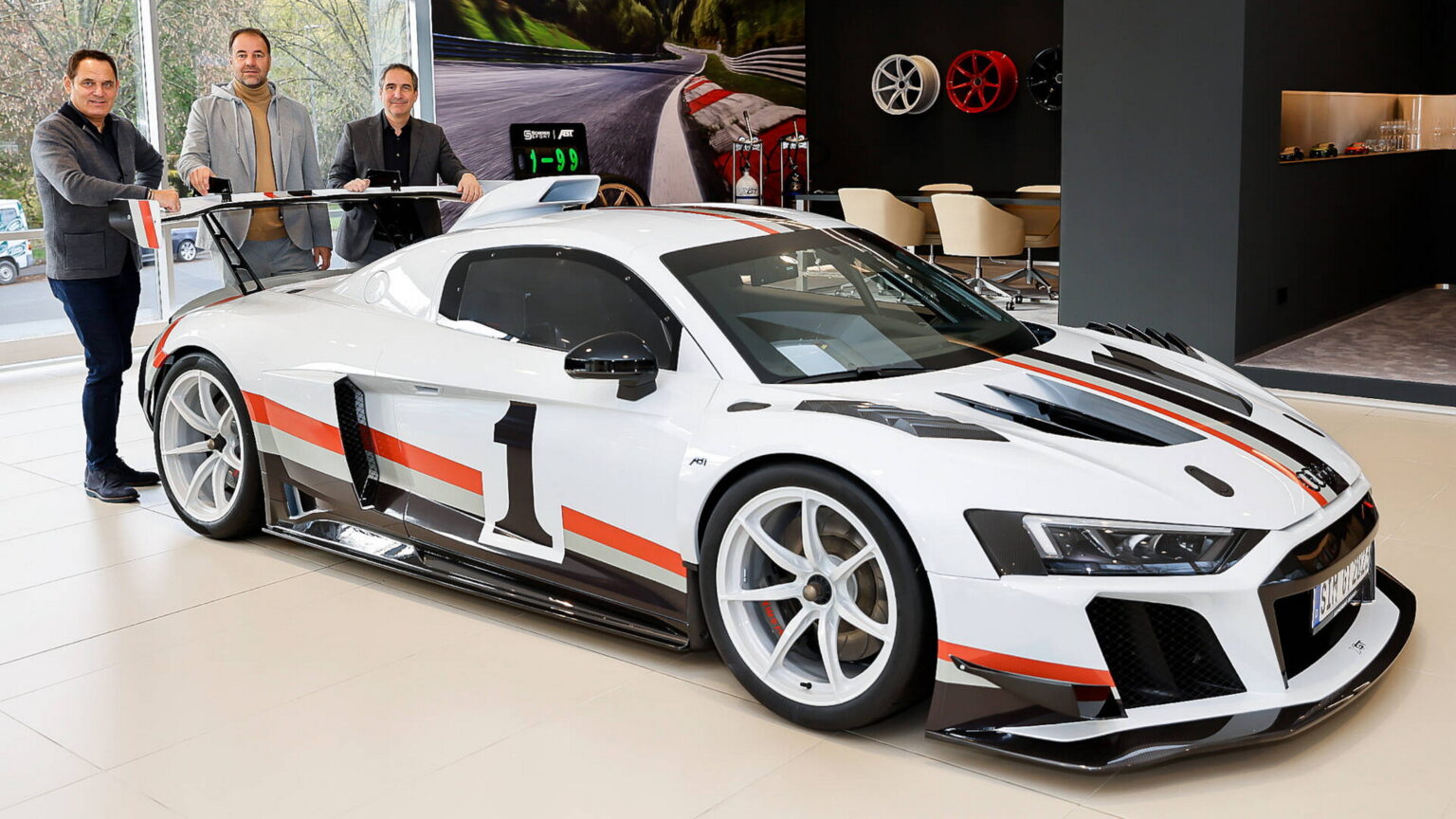 ABT Turns Audi R8 Into A GT2 Racecar With Number Plates | Carscoops
