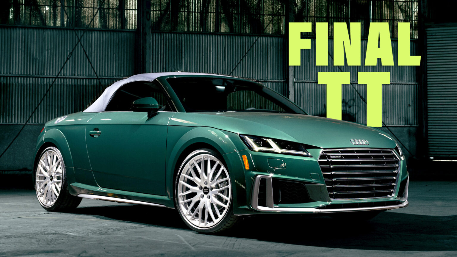 Audi TT Roadster Final Edition Bids Farewell To America In Style ...