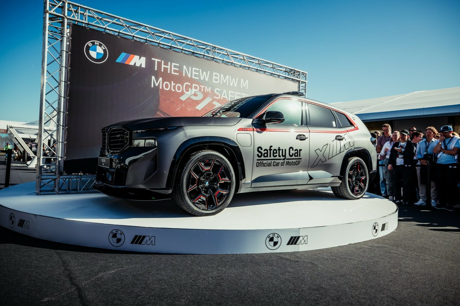 The 6,000 Lbs BMW XM Label Red Is MotoGP’s 2024 Track Safety Car ...