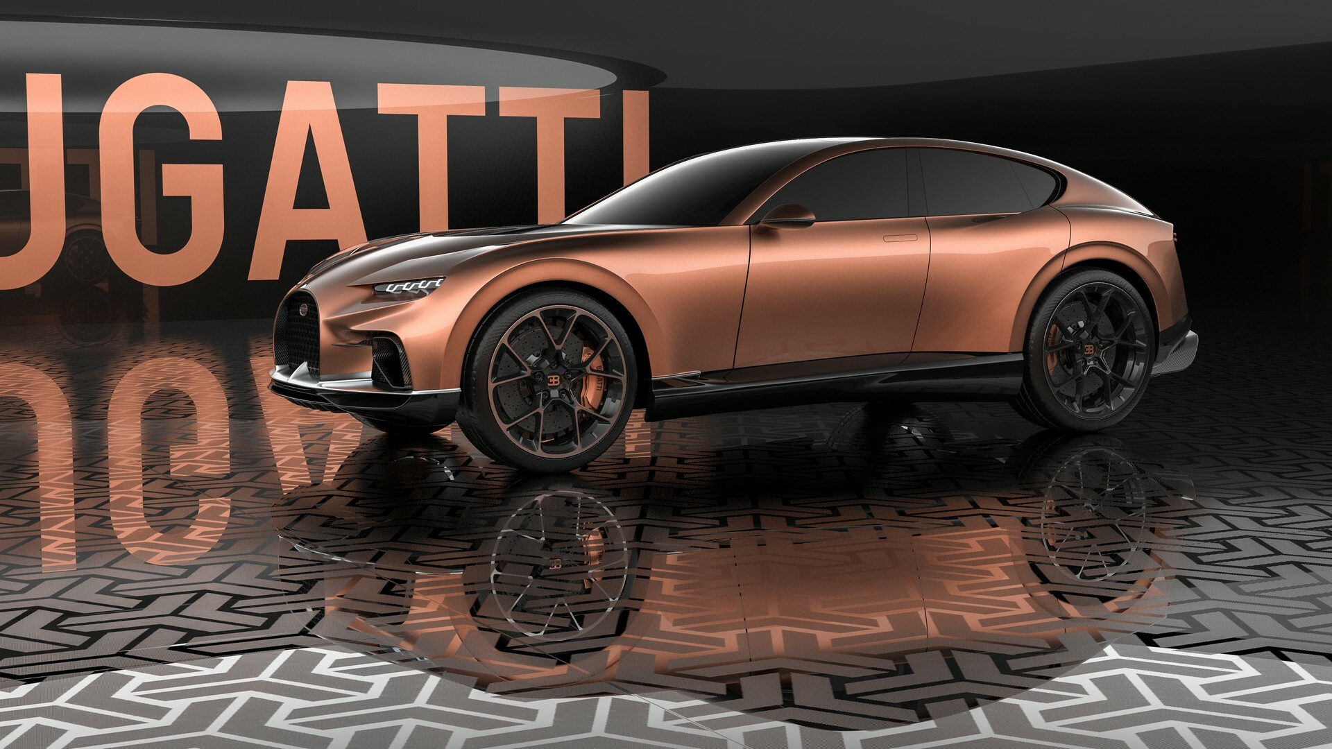 The Bugatti Centurion SUV Study Was Imagined With A Quad-Turbo W12 And ...