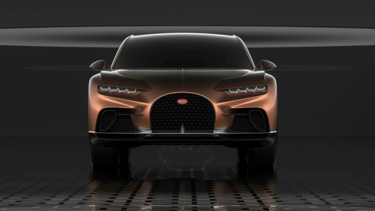 The Bugatti Centurion SUV Study Was Imagined With A Quad-Turbo W12 And ...