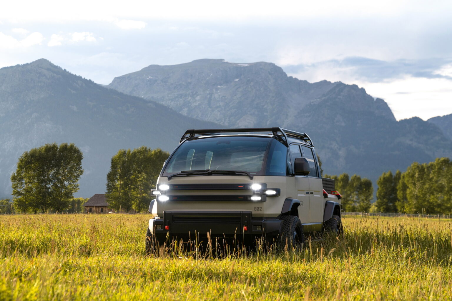 Canoo American Bulldog Is A Tough Military-Themed Electric Pickup ...