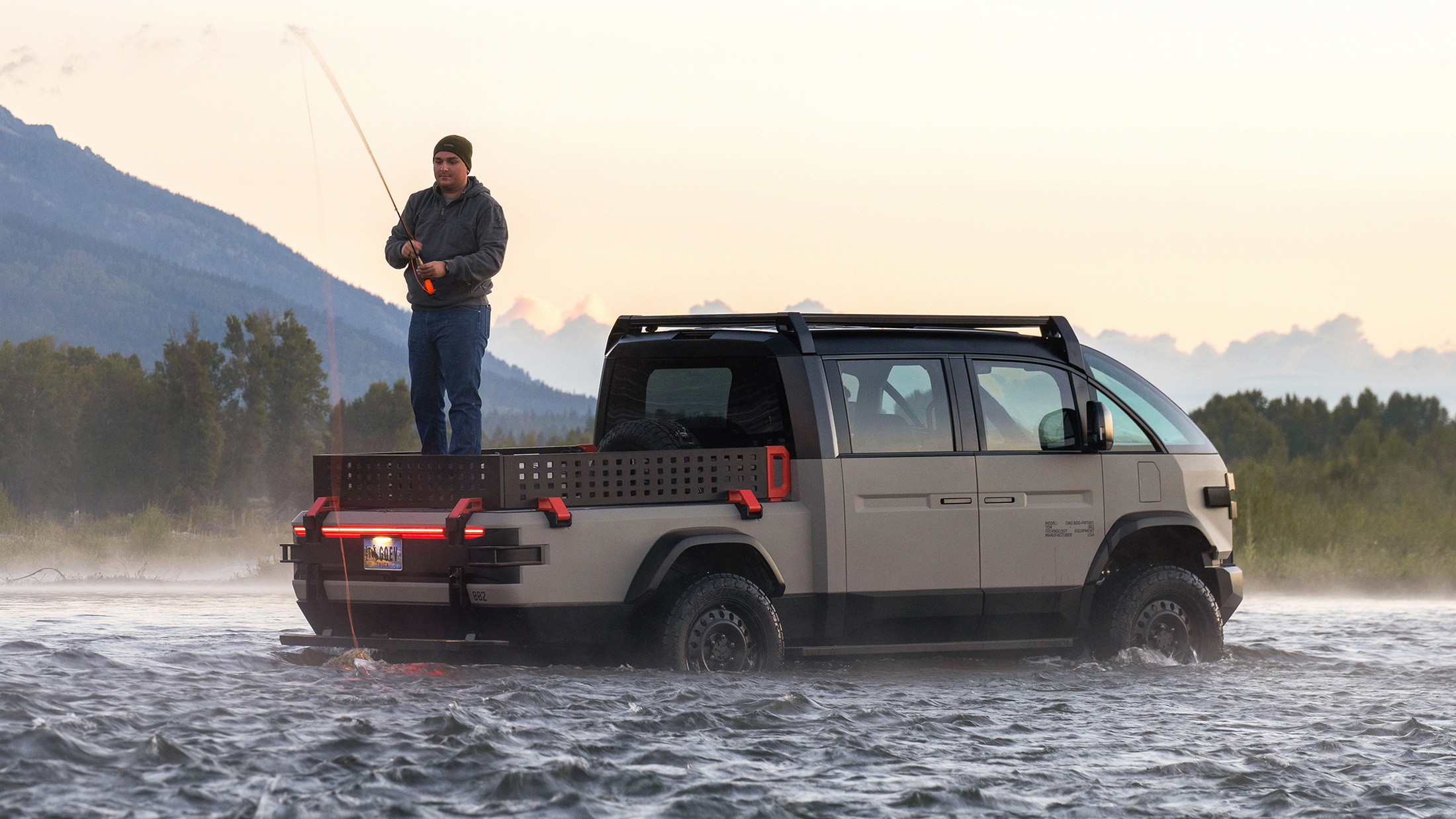 Canoo American Bulldog Is A Tough Military-Themed Electric Pickup ...