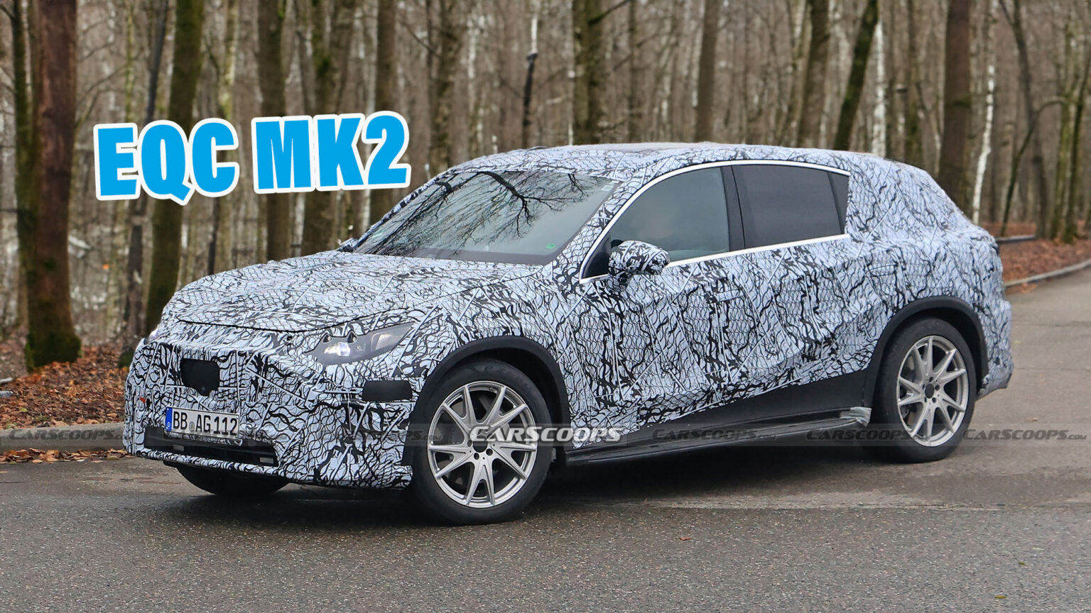 2026 Mercedes EQC SUV Limbering Up For A Fight With BMW’s Neue Klasse iX3 | Carscoops