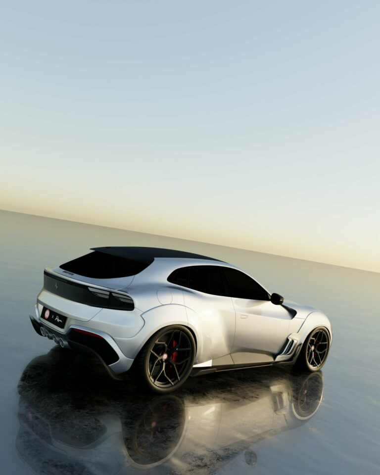 Ferrari Purosangue Transformed Into A Widebody Monster Hatch By Pogea Racing | Carscoops