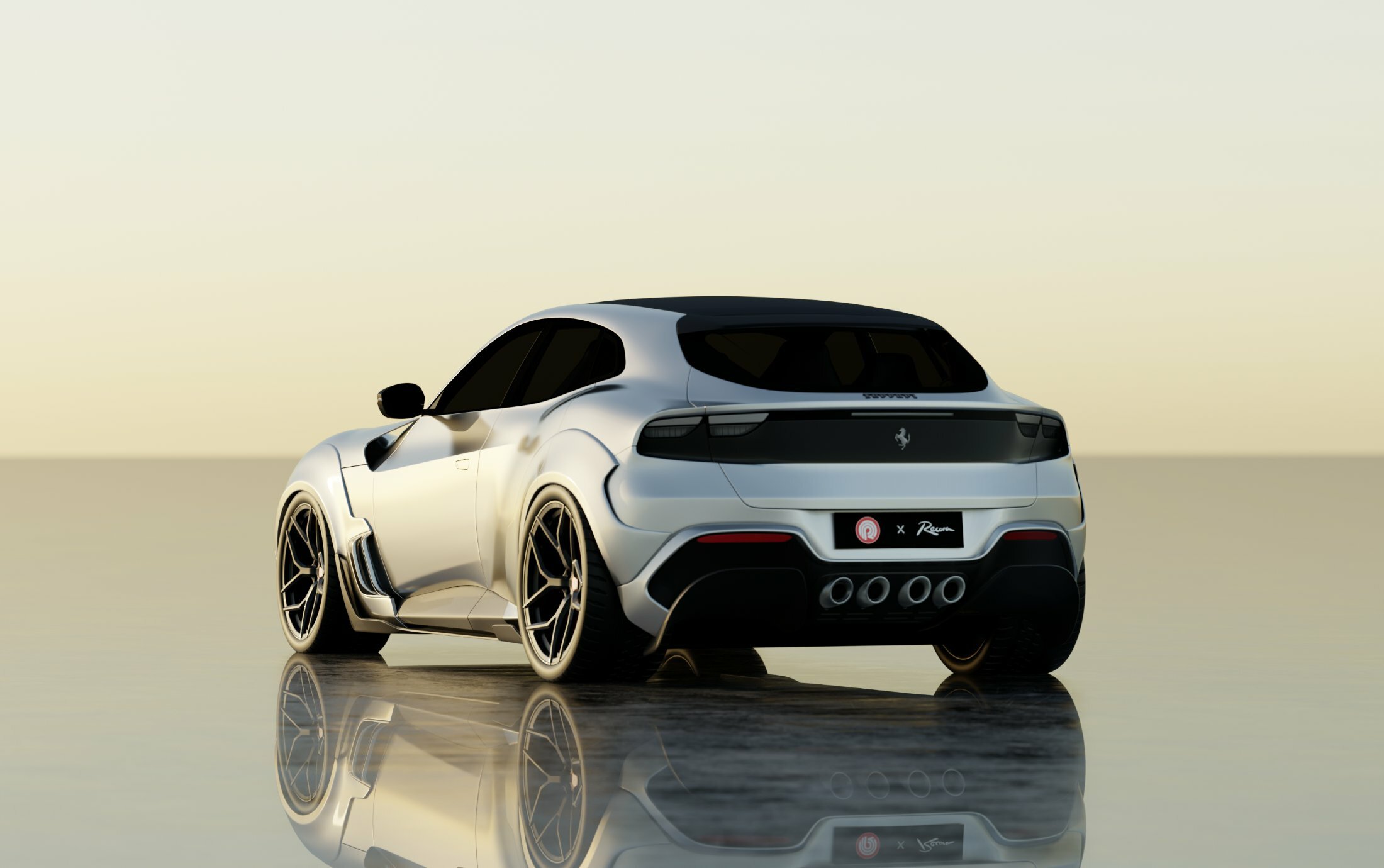 Ferrari Purosangue Transformed Into A Widebody Monster Hatch By Pogea Racing | Carscoops