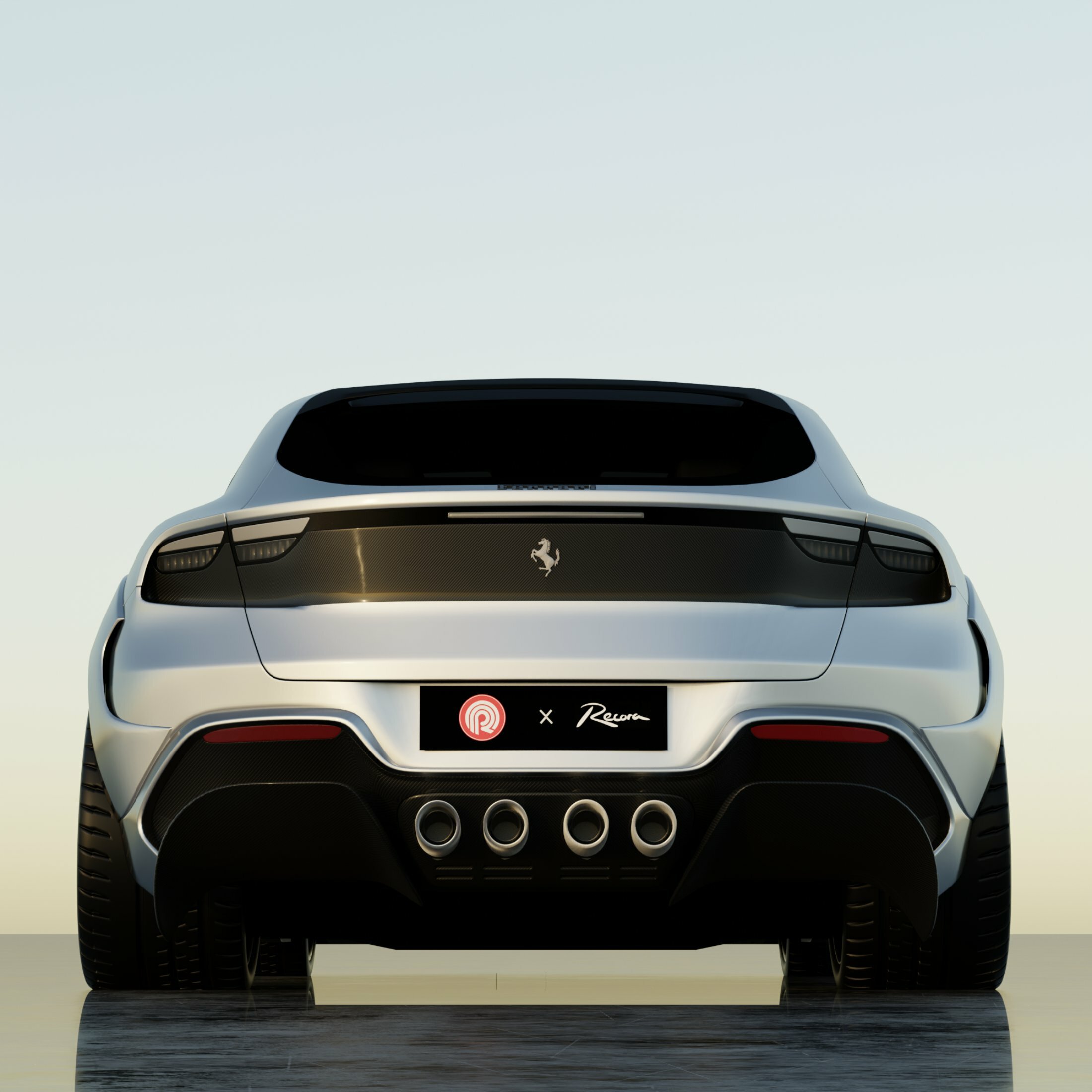 Ferrari Purosangue Transformed Into A Widebody Monster Hatch By Pogea ...