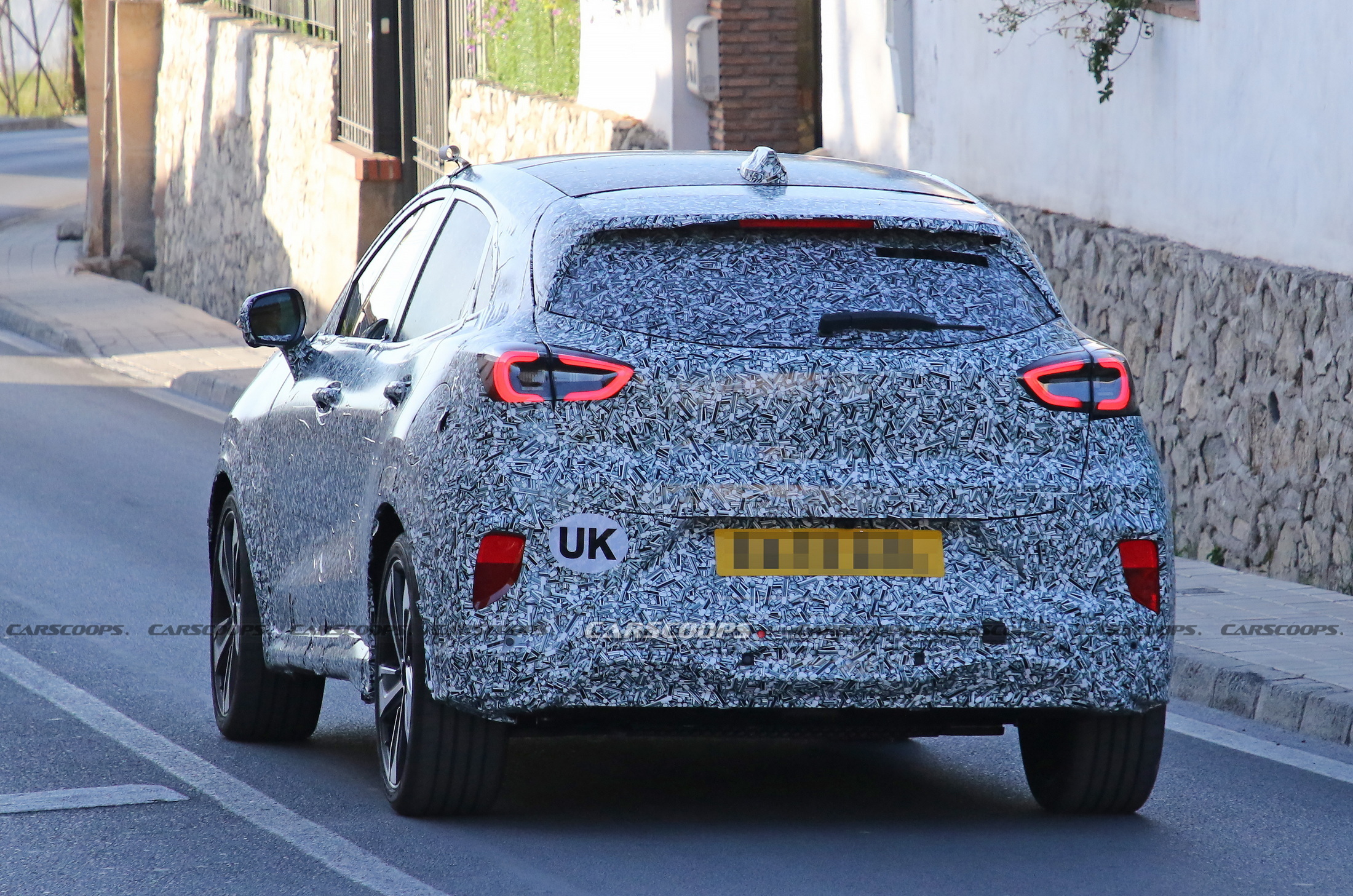 Facelifted Ford Puma Spied In EV Form, Flaunting Its Covered Grille ...