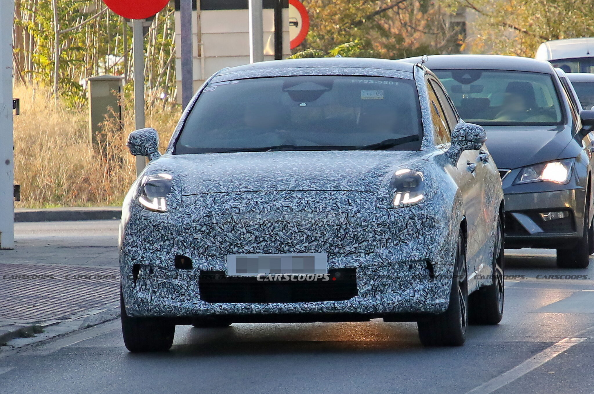 Facelifted Ford Puma Spied In EV Form, Flaunting Its Covered Grille ...