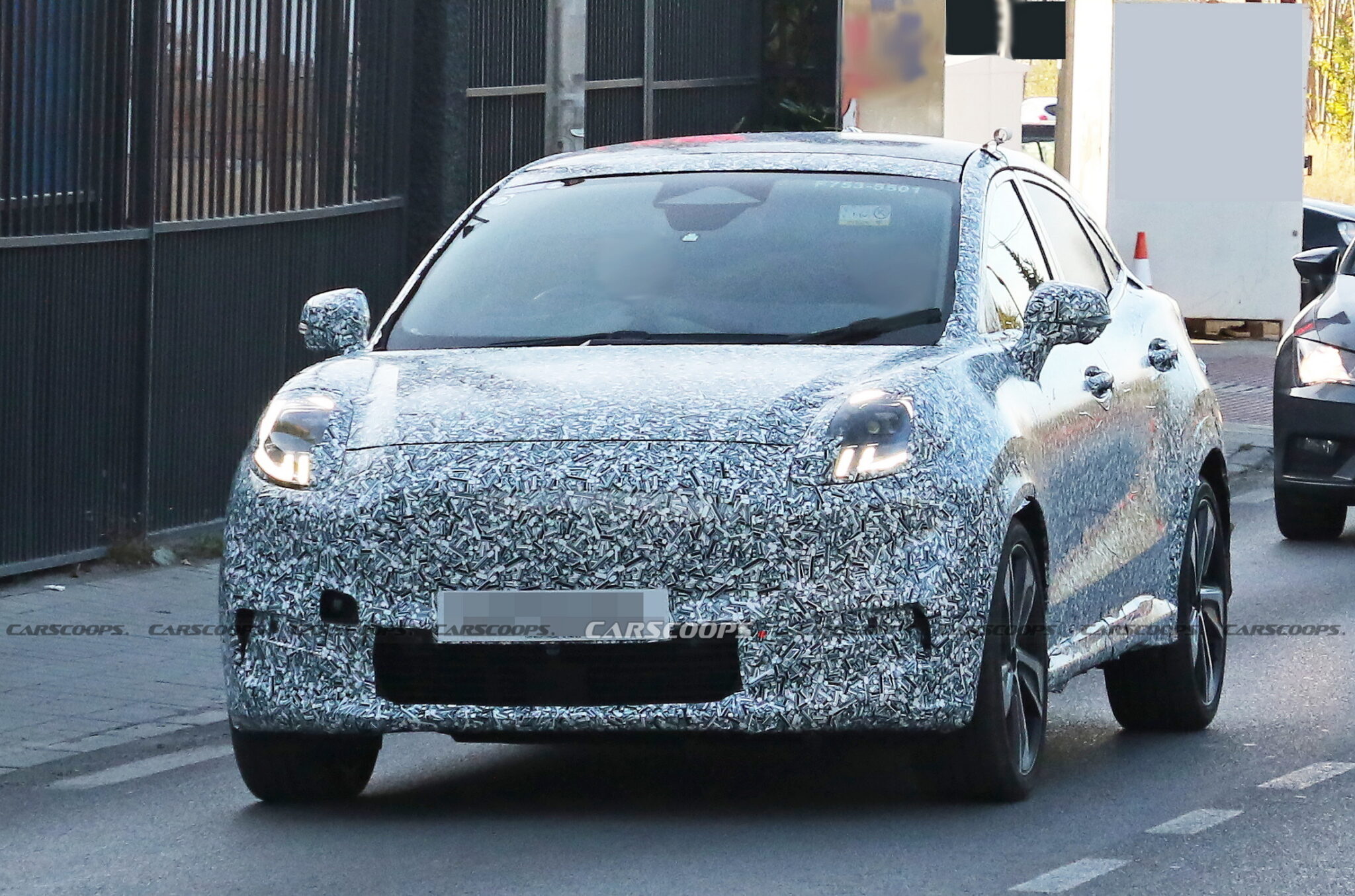 Facelifted Ford Puma Spied In EV Form, Flaunting Its Covered Grille ...