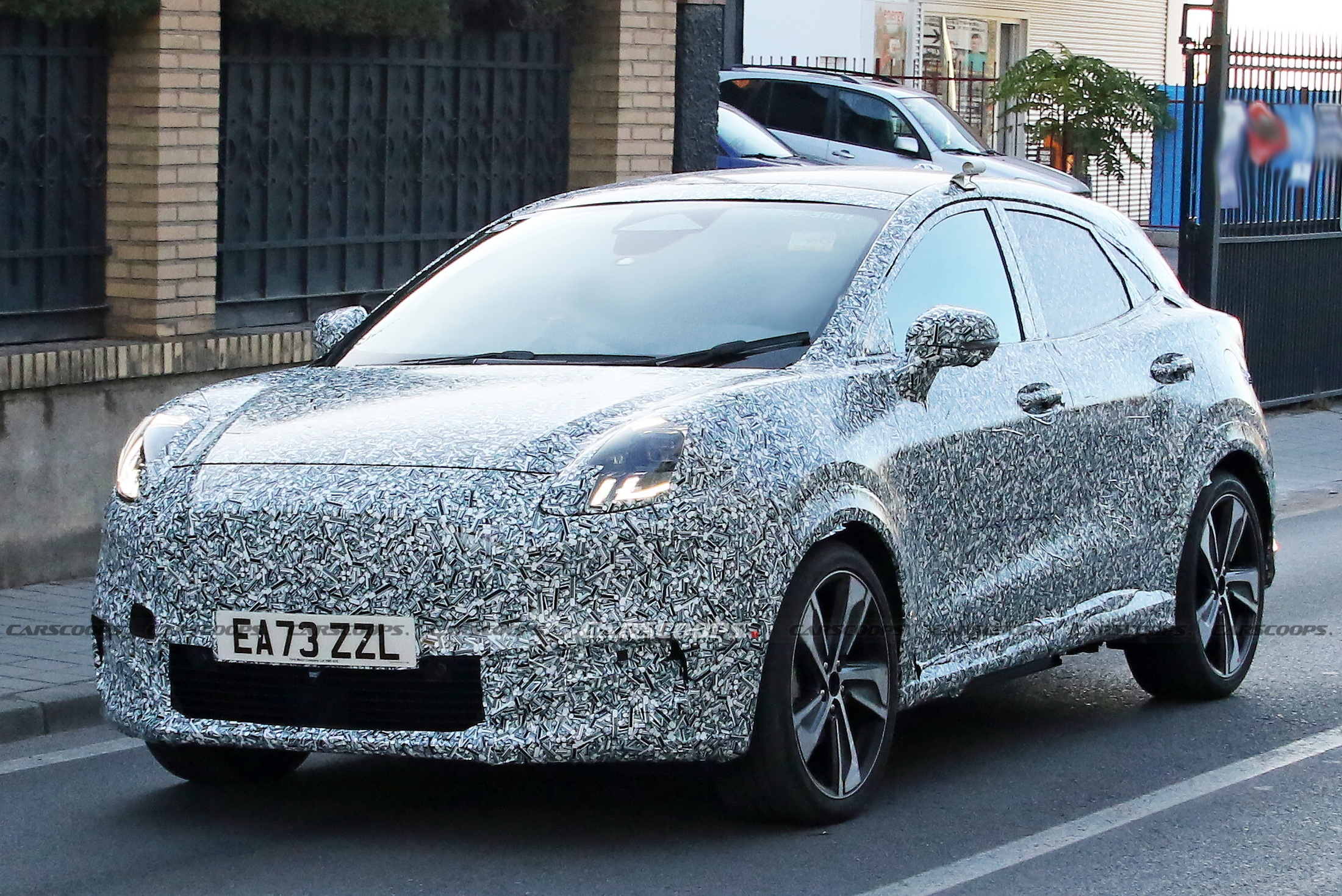 Facelifted Ford Puma Spied In EV Form, Flaunting Its Covered Grille ...