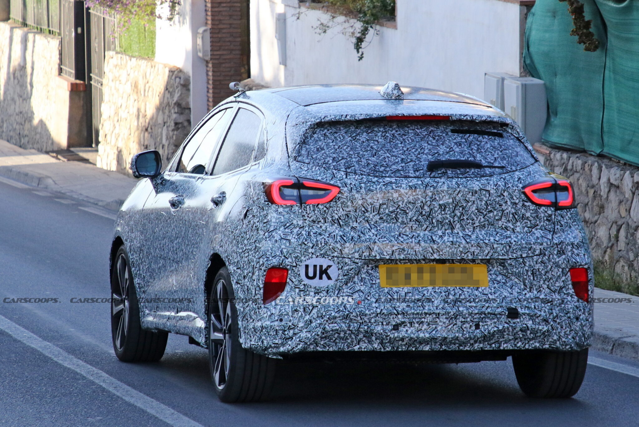 Facelifted Ford Puma Spied In EV Form, Flaunting Its Covered Grille ...