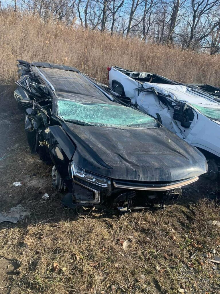 Wisconsin Junkyard Packed With Crushed GM Test Cars Including Cadillac ...