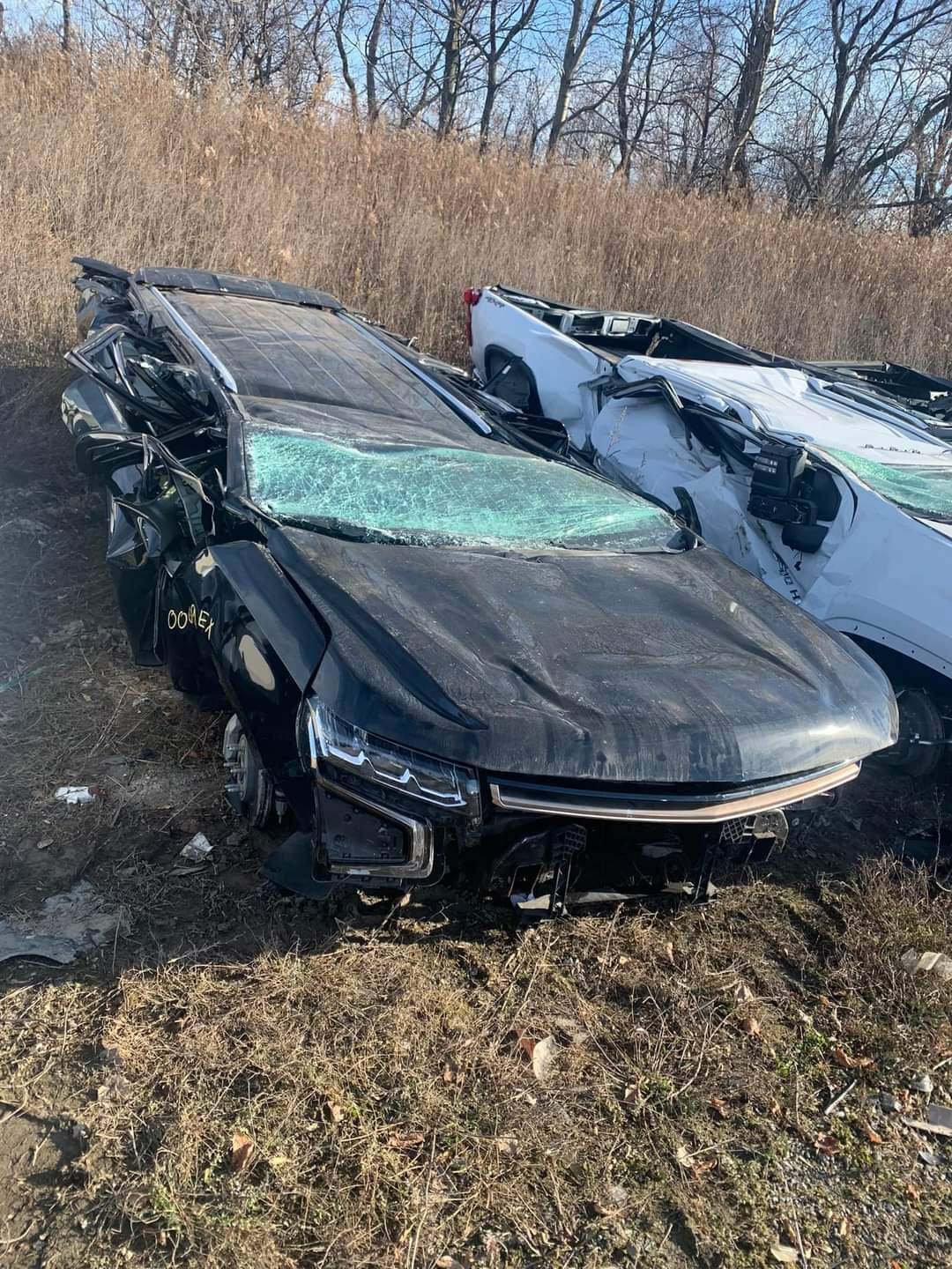 Wisconsin Junkyard Packed With Crushed GM Test Cars Including Cadillac ...