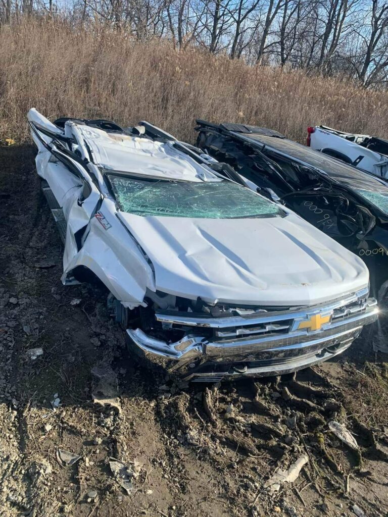 Wisconsin Junkyard Packed With Crushed GM Test Cars Including Cadillac ...