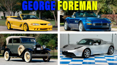 Boxing Legend George Foreman Selling 52 Of His Cars, Many Of Which Have ...