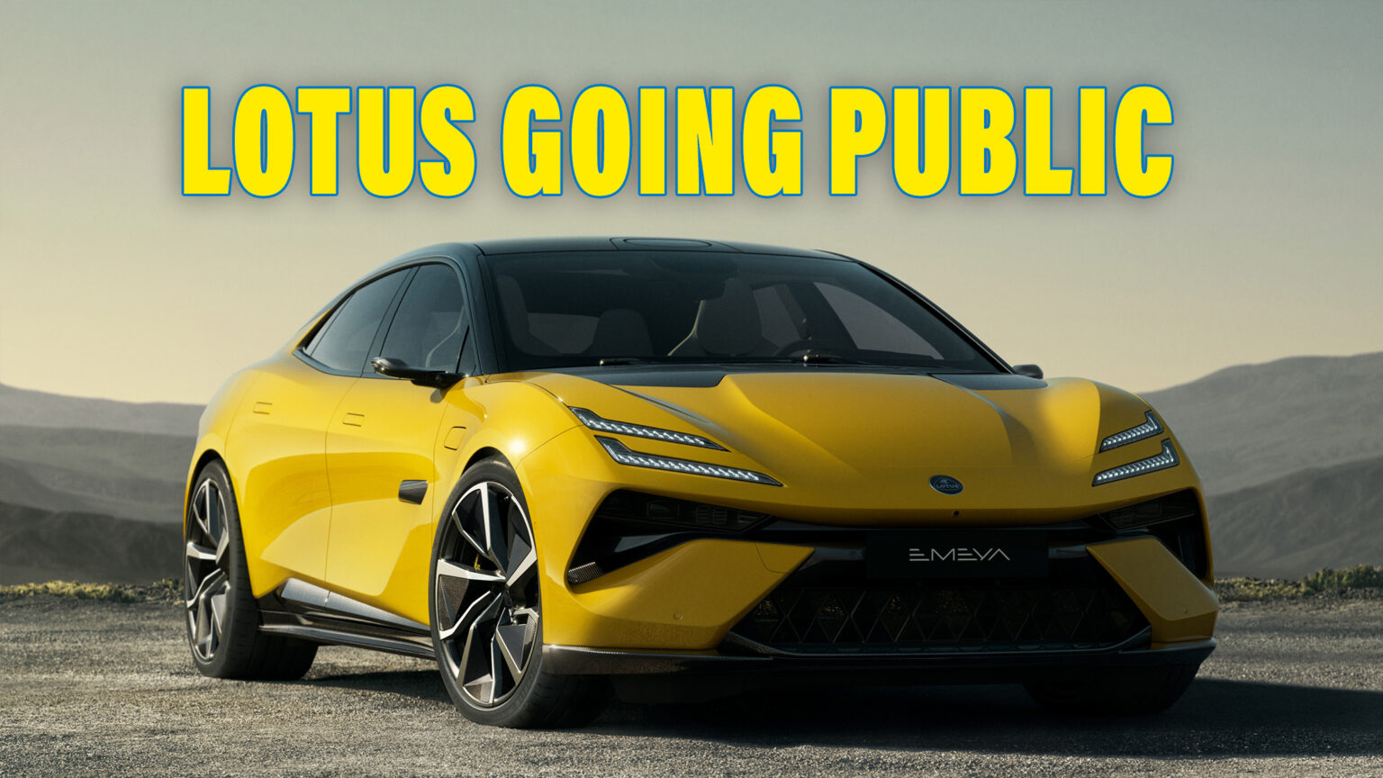 Lotus Tech Secures $870 Million Investment Before It Goes Public On The ...
