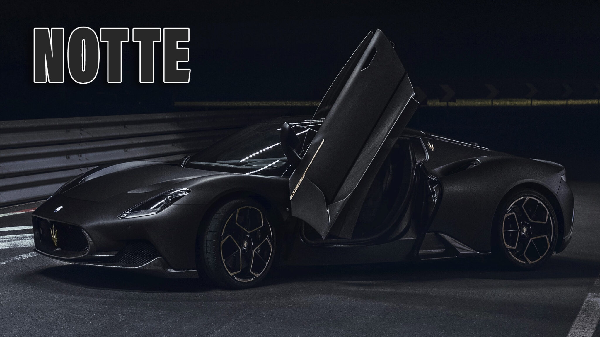 New Maserati MC20 Notte Is A Dark Knight For The Streets And Track ...