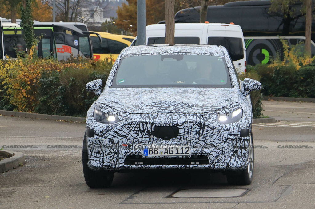 2026 Mercedes EQC SUV Limbering Up For A Fight With BMW’s Neue Klasse iX3 | Carscoops