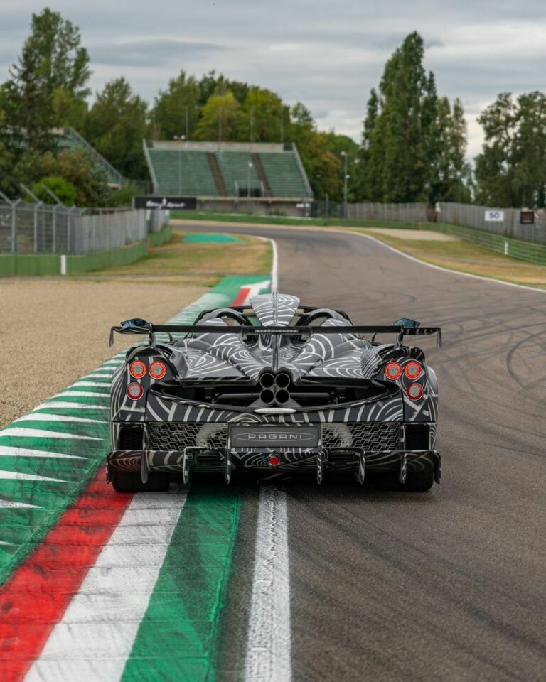 Pagani Teases Special Huayra That Looks Like An Imola Roadster | Carscoops