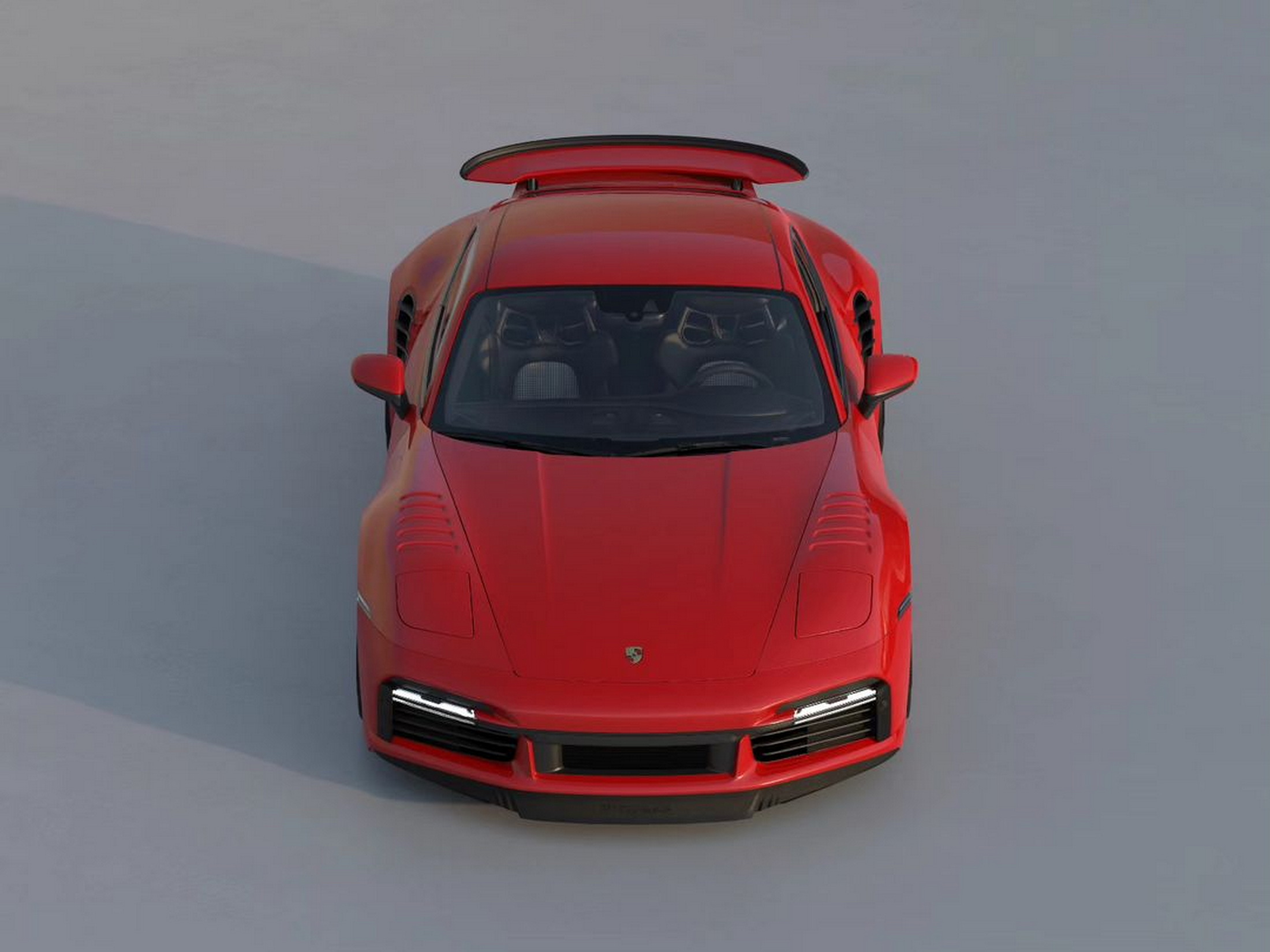 Retro-Futuristic Porsche 992 Turbo Render Reimagines The Iconic ...