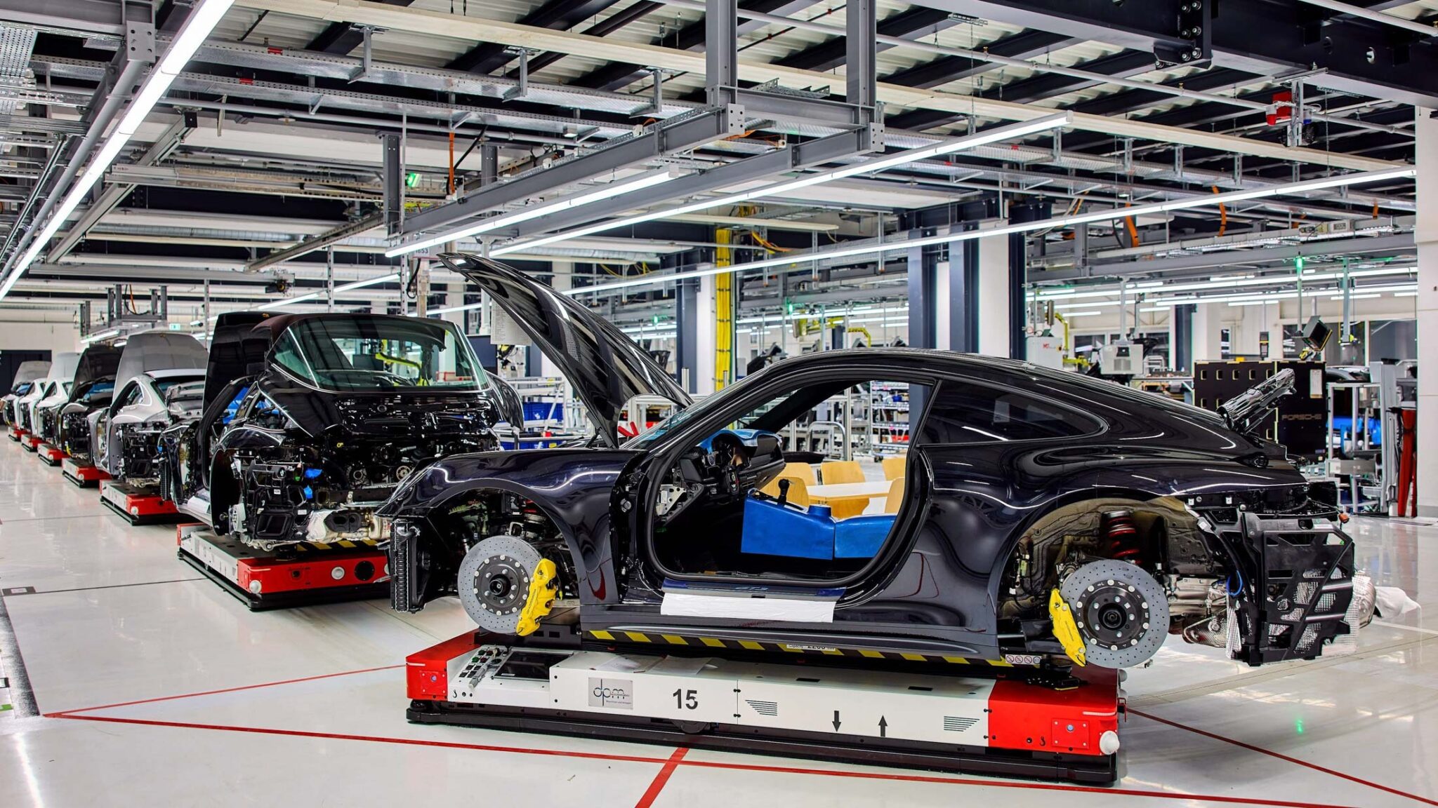 Porsche 911 Gets Self-Driving Tech – But Only On The Assembly Line ...