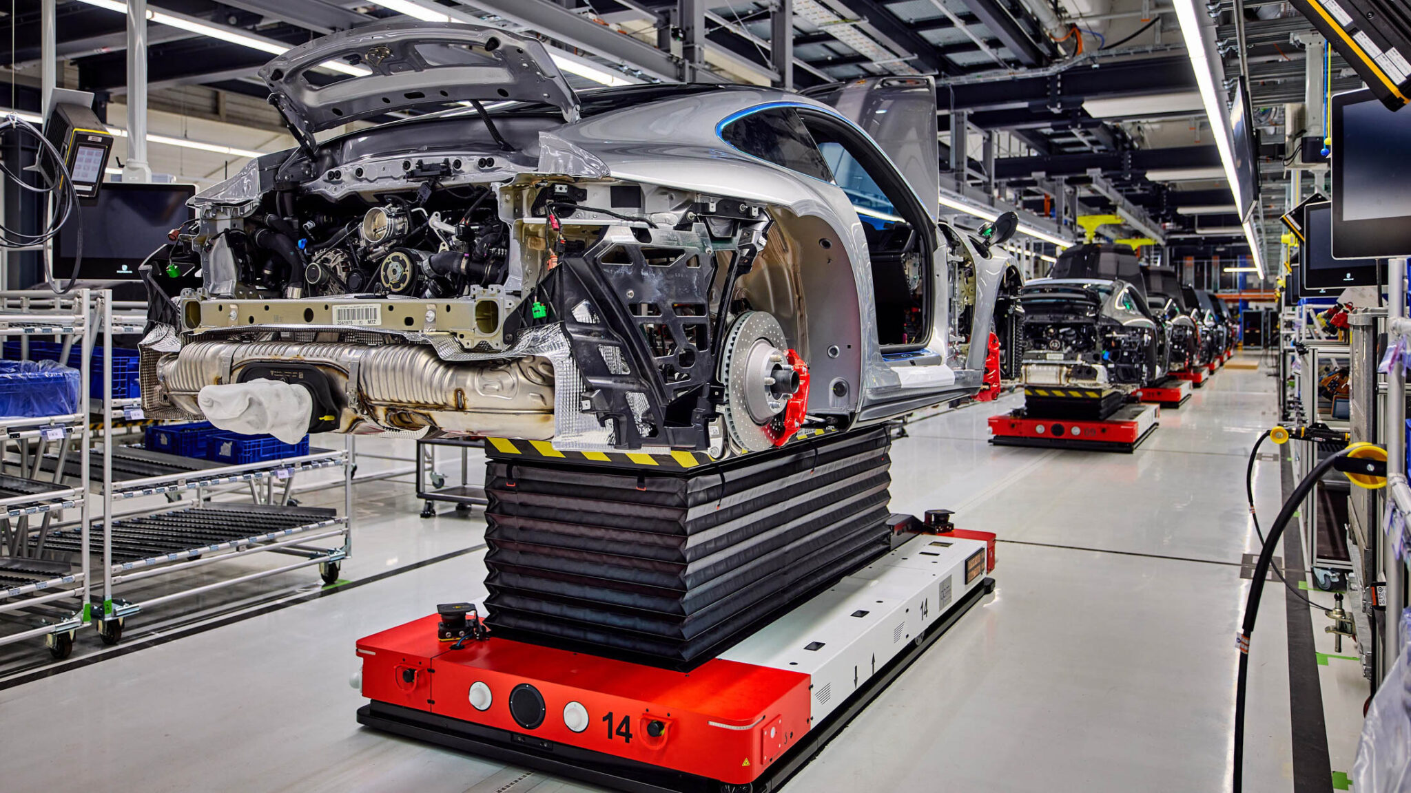Porsche 911 Gets Self-Driving Tech – But Only On The Assembly Line ...