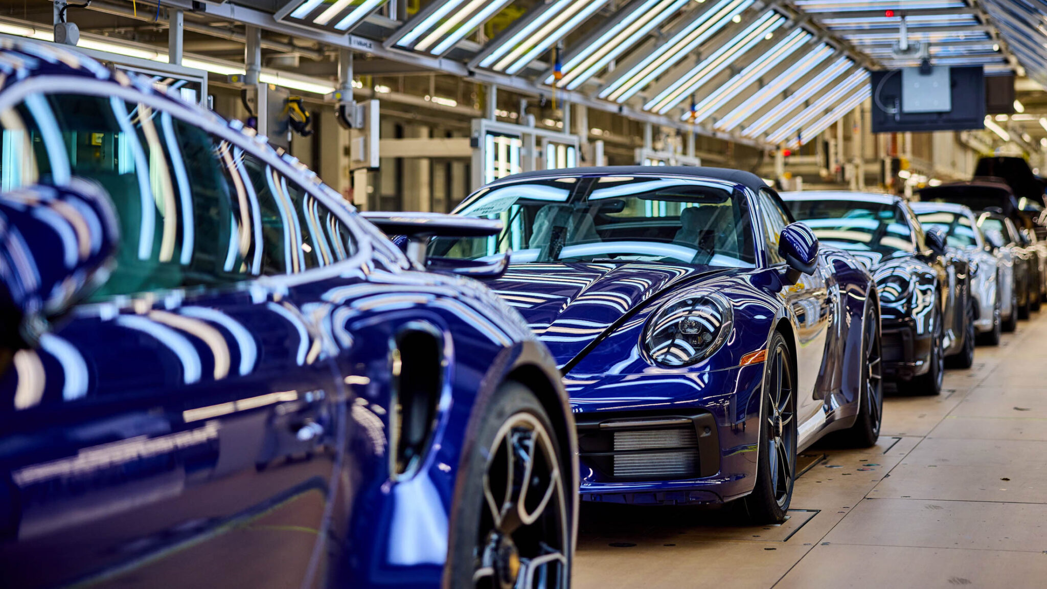 Porsche 911 Gets Self-Driving Tech – But Only On The Assembly Line ...