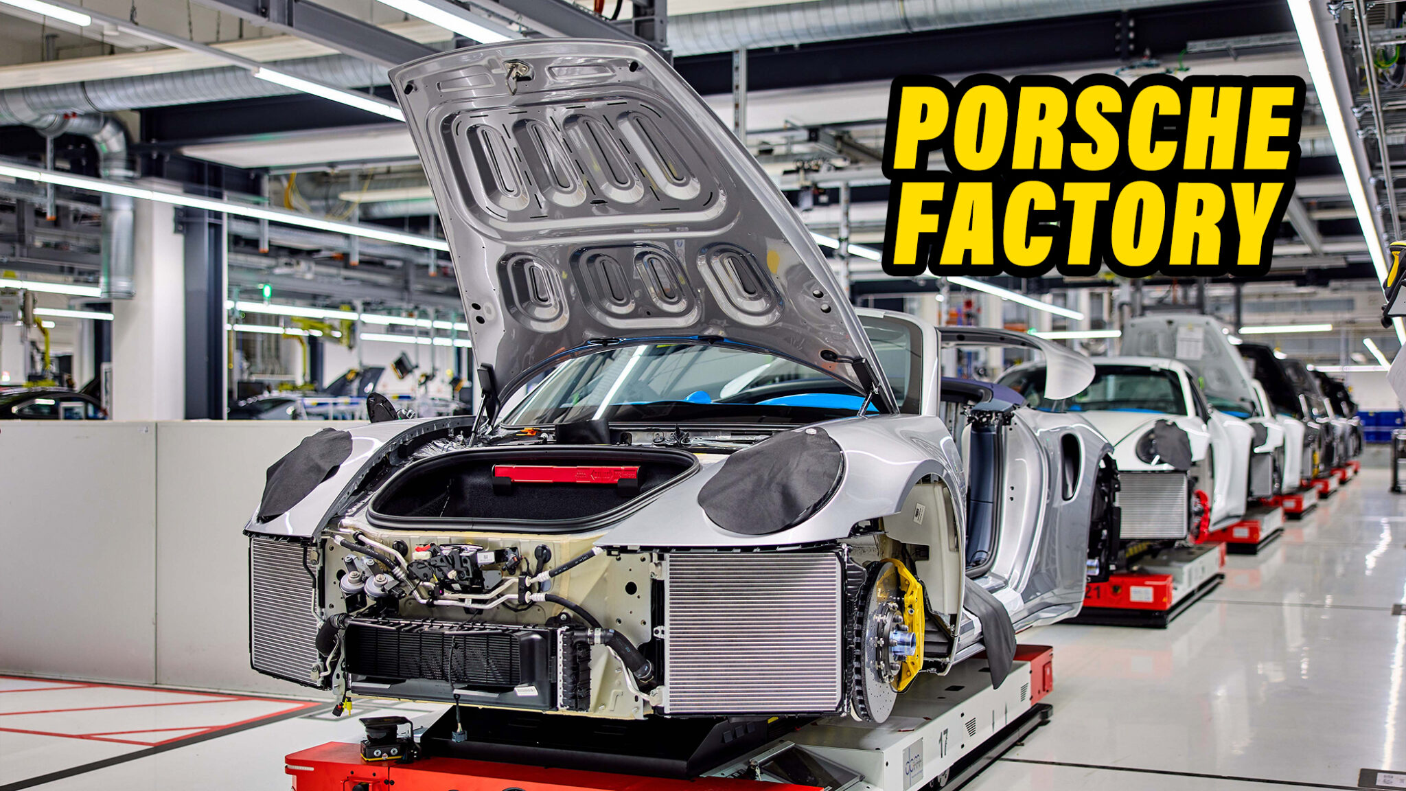 Porsche 911 Gets Self-Driving Tech – But Only On The Assembly Line ...