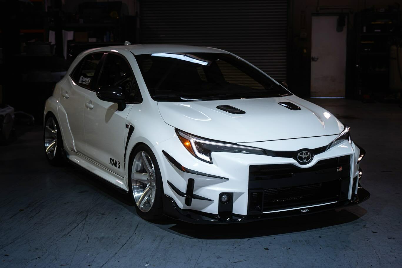 Tom’s Racing Toyota GR Corolla Debuts In The Flesh At SEMA | Carscoops