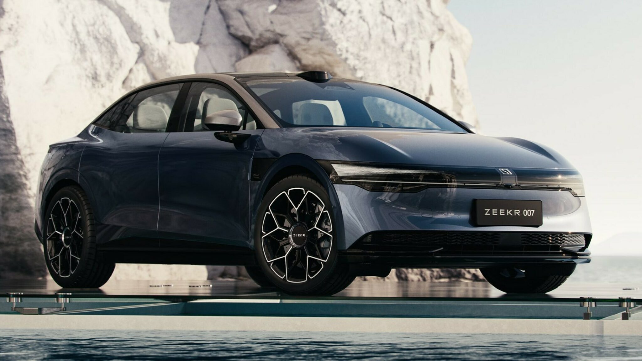 Zeekr 007 Electric Sedan Shows Its Futuristic Design In Official Photos ...