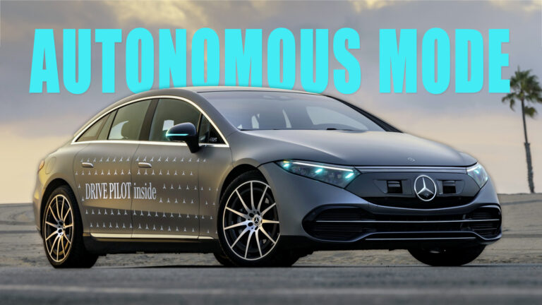 If You See A Mercedes With Turquoise Lights, It’s Driving Autonomously ...