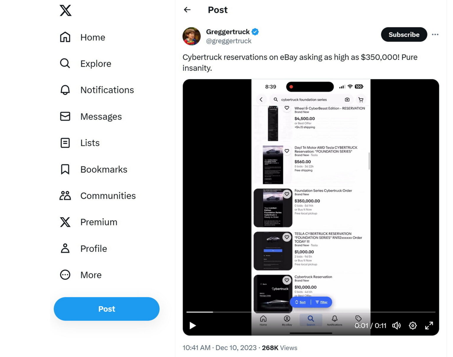 Tesla Cybertruck’s $50,000 No-Resale Clause Returns After Flippers Sell ...