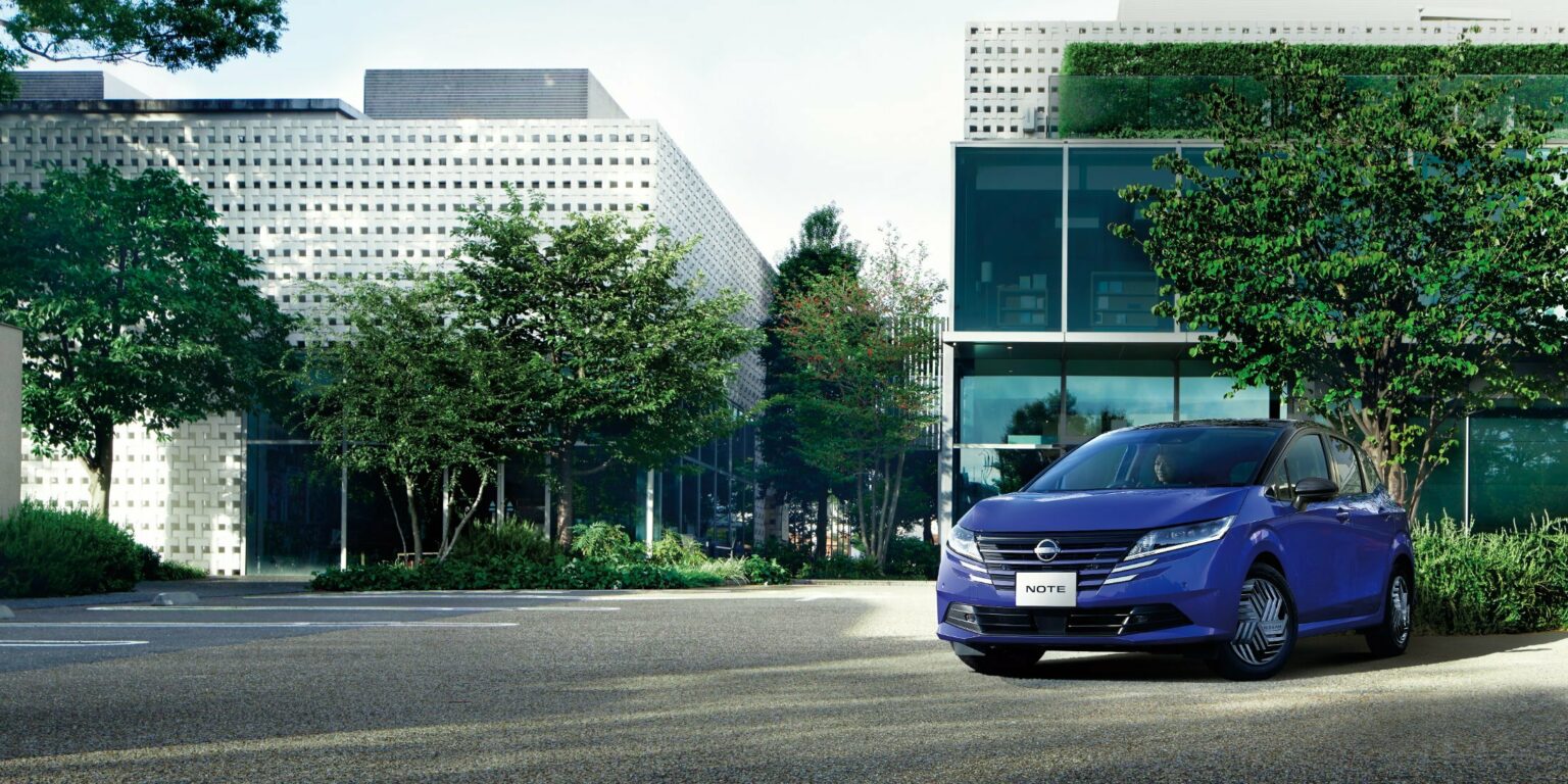 2024 Nissan Note Gains A New Face And Sci-Fi Wheel Covers In Japan ...