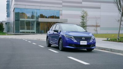 2024 Nissan Note Gains A New Face And Sci-Fi Wheel Covers In Japan ...